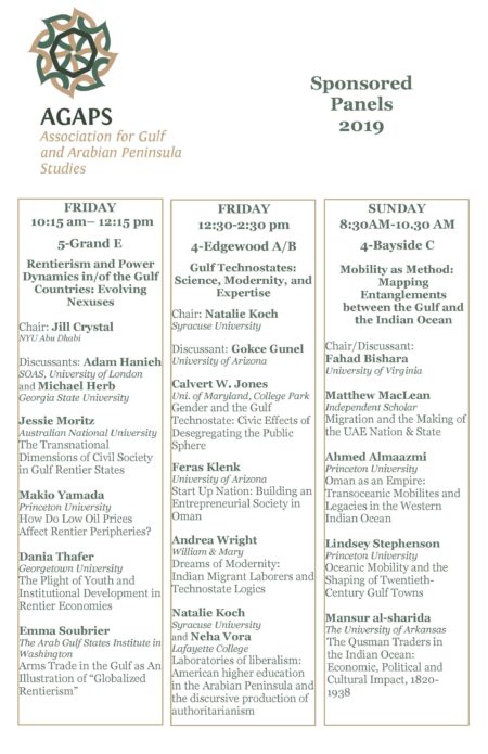 Panels 2019